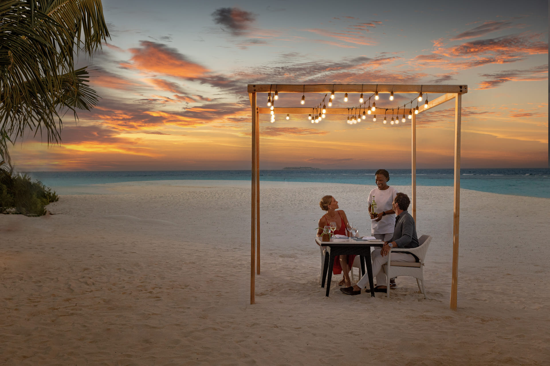 Private dinner with a discount - NH Collection Maldives Havodda Resort ...