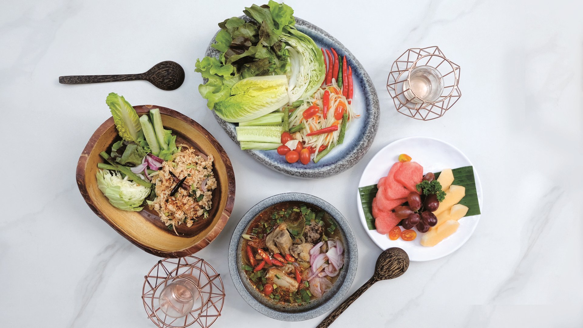 Thai set menu and imported beer - PARKROYAL Suites Bangkok - GHA ...